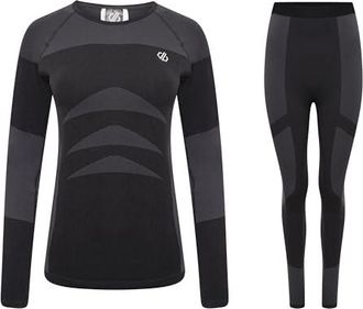 Dare 2B Womens in The Zone II Base Layer Set Jeu de Couches, Noir, S Femme
