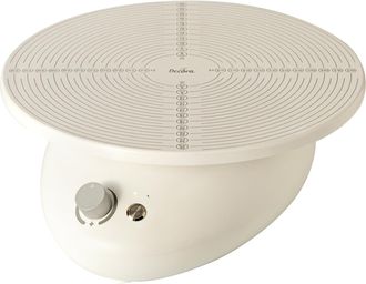 Decora 9276010 Elektrischer Drehteller, Teller Ø 28 cm, mit praktischer Standby-Taste, um die Drehung des Tellers zu blockieren, ohne die Drehrichtung und di