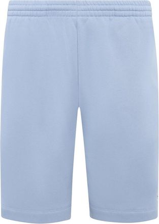 Lacoste Sweatshorts mit kleinem Krokodil-Aufn&auml;her in