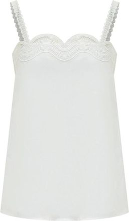 HUGO BOSS Femme, Tops, Blanc, Taille: 36 FR Badorina Blouse