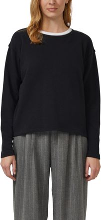 s.Oliver Verk&uuml;rztes Sweatshirt mit Naht-Details