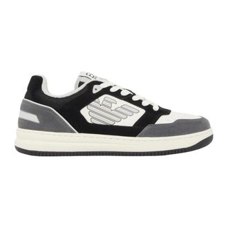 Emporio Armani Baskets basses color-block - Homme - Chaussures - Multicolore - Taille: 43 EU
