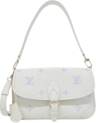 Louis Vuitton Sac bandouli&egrave;re vintage doccasion - Femme - Pre-owned - Blanc - Taille: ONE Size