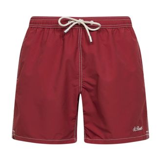 MC2 Saint Barth Homme, Maillots de bain, Rouge, Taille: XL Patmos Swim Shorts