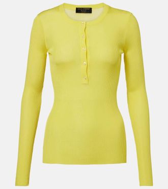Dolce & Gabbana Pullover aus Rippstrick