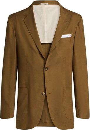 Kiton Homme, Vestes, Brun, Taille: 3XL Veste Crois&eacute;e en Cachemire