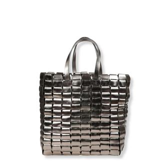 Dragon Diffusion Shopper & Totes - Structured Handbag With Smooth Surface - Gr. unisize - in Silber - für Damen