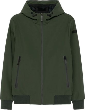 Roberto Ricci Design Kapuzenjacke mit Reißverschluss - Grün