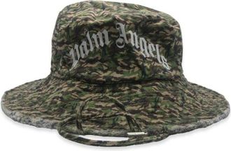Palm Angels Homme, Accessoires, Multicolore, Taille: ONE Size Bucket Hat