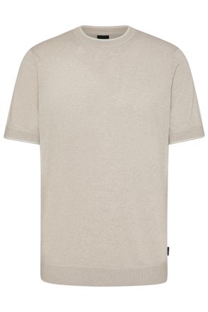 Bugatti Herren T-Shirt mit Kontraststreifen