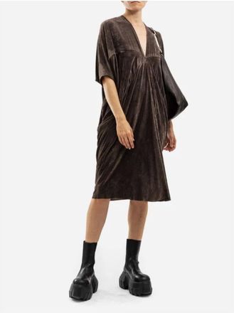Rick Owens Femme, Robes, Brun, Taille: 36 FR Kite Ample Dress