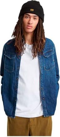 G-Star Homme Chemise Dakota Slim, Bleu (worn in windward D23616-D252-G749), L