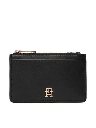 Tommy Hilfiger Kreditkartenetui AW0AW17735 Schwarz