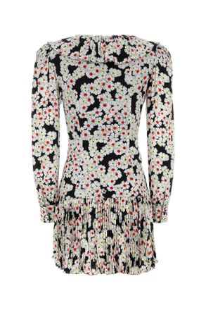 Alessandra Rich Womens Dress Black Silk
