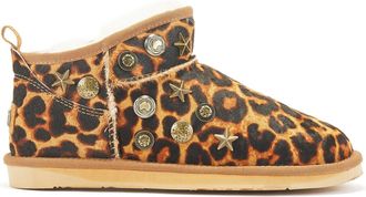 Australia Luxe Angel Ultra Short Leopard Boots