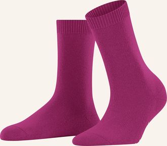 Falke Socken Cosy Wool Mit Merinowolle rot
