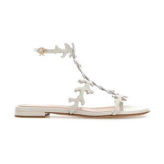 Gianvito Rossi Nuit Sandal - - Shoes - Damen - Wei&szlig; - 35 EU