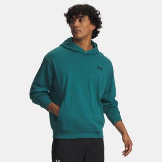 Under Armour Rival Lightweight Hoodie f&uuml;r Herren Rack Gr&uuml;n / Schwarz XXL