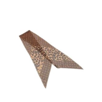 Louis Vuitton Pre-owned Vintage Silk Scarf - Femme - Pre-owned - Brun - Taille: ONE Size