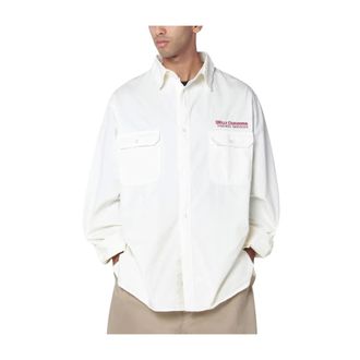 Willy Chavarria Herren, Shirts, Wei&szlig;, MGr&ouml;&szlig;e