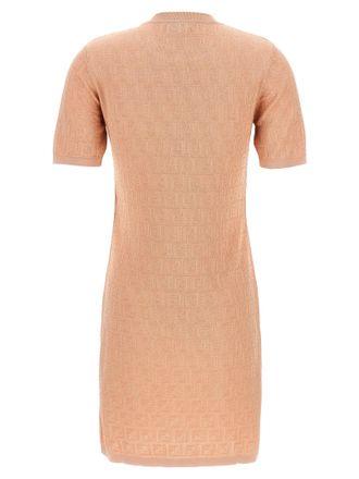 Fendi Womens Multicolor Cotton Short Dress