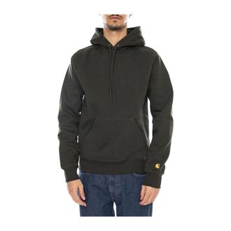 Carhartt Work in Progress Hooded Chase - - Sweatshirts & Hoodies - Herren - Gr&uuml;n - S