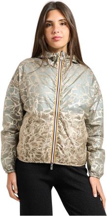 K-Way Femme, Vestes, Beige, Taille: 40 FR Laurette Short Jacket