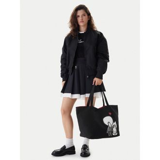 Karl Lagerfeld Handtasche KARL LAGERFELD B1W50052 Schwarz