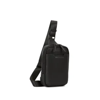 A|X Armani Exchange Sac &agrave; bandouli&egrave;re effet grain&eacute;