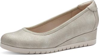 s.Oliver Damen Wedge Pumps mit Keilabsatz Elegant, Beige (Beige), 39 EU