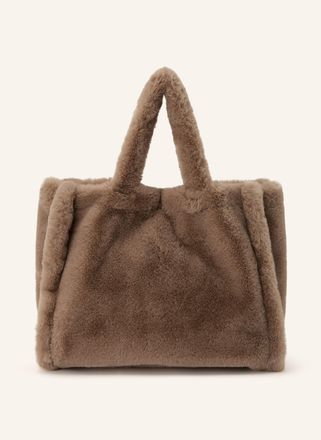 Rino&Pelle Rino & Pelle Kunstfell-Shopper Daan beige