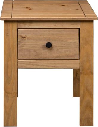 Generic Naturals Nachttisch mit Schubladen aus Holz, Rustikaler, Minimalistischer Nachttischs f&uuml;r Schlafzimmer, Nachttische mit Stauraum f&uuml;r das N&ouml;tigste und 