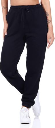 Only Damen Onlfeel Life New Pant Noos SWT Hose, Schwarz, XL EU