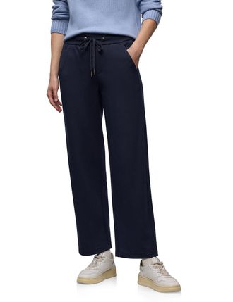 Street One Straight Leg Hose mit Tape deep Blue 44