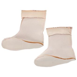 Milisten 1 Paire Bottes De Pluie Doublure Chaude Chaussettes Polaire Femme Chaussettes En Polaire Doublure De Botte De Pluie Chaussettes Thermiques Pour Hommes
