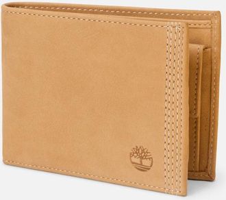 Timberland New Rain 2.0 gro&szlig;e Trifold-Brieftasche mit M&uuml;nzfach in Gelb, Herren, Gelb