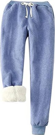 Generic Pantalon de jogging ample grande taille pour homme, pantalon de jogging d&eacute;contract&eacute;, couleur unie, actif avec poches, pantalon d&eacute;contract&eacute;, doublure e