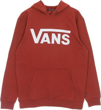 Vans Klassisches Hoodie mit K&auml;ngurutasche - - Sweatshirts & Hoodies - Herren - Rot - XL