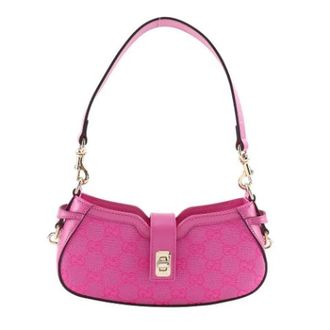 Gucci Pre-owned Canvas Schultertasche - - Pre-owned - Damen - Rosa - ONE SIZE
