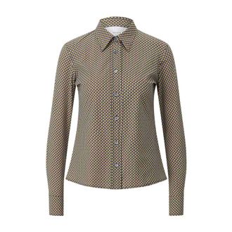 Caliban Femme, Blouses et Chemises, Multicolore, Taille: 40 FR Chemisier Ajust&eacute;