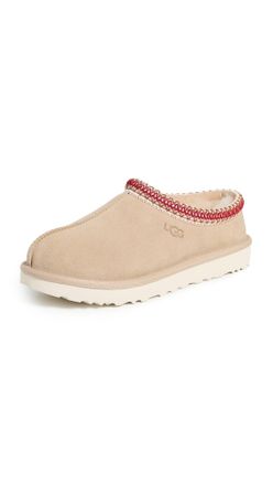 UGG Tasman Ii Damen Hausschuhe, Sand/Dunkle Kirsche, 39 EU