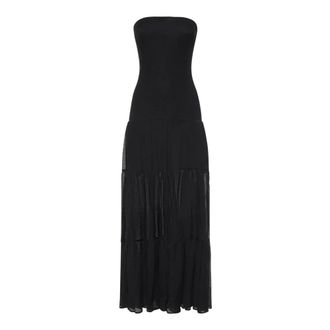 Pinko Pinko, Femme, Robes, Noir, Taille: 36 FR Baveno Dress