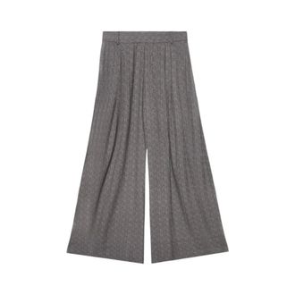 Mes Demoiselles... Jibal Pantalon Large - Femme - Pantalons - Gris - Taille: 38 FR