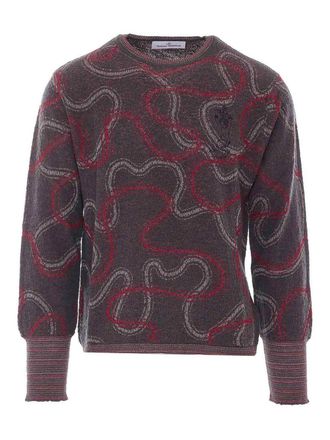 Vivienne Westwood Rundhalspullover - Grau