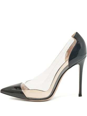 Gianvito Rossi escarpins en cuir à talon 115 mm - Noir