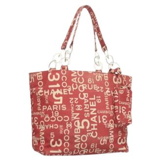 Chanel Pre-owned Canvas chanel-taschen - - Pre-owned - Damen - Rot - ONE SIZE