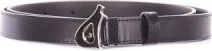 Dondup Femme, Accessoires, Noir, Taille: 90 CM Wc220 Pl0675D Leather Belt