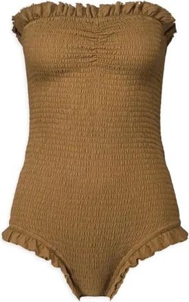 Laurence Bras Femme, Maillots de bain, Vert, Taille: 38 FR Maillot de bain une pi&egrave;ce Beignet