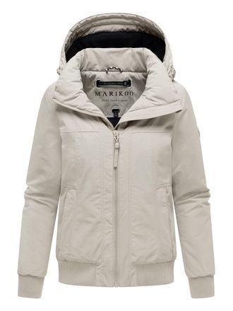 Marikoo Damen Winterjacke Mooni mit Fleecefutter