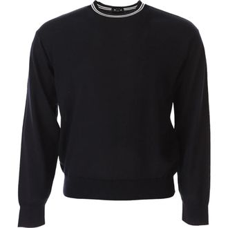 Emporio Armani Blauer Pullover - - Sweatshirts & Hoodies - Herren - Blau - M